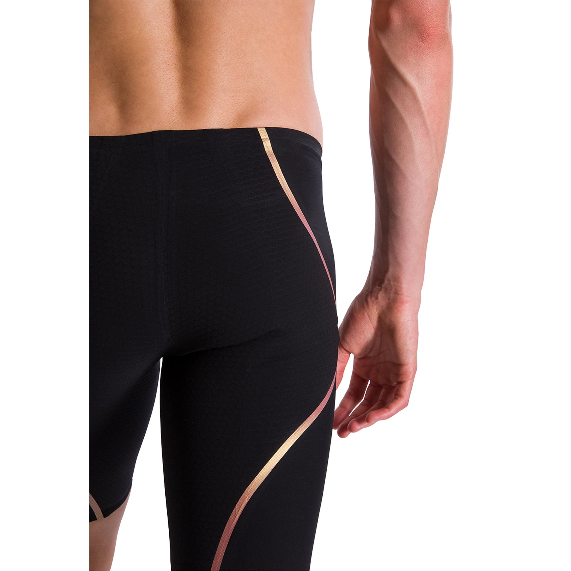 Speedo LZR Pure Intent Jammer Black/Rose Gold | Poco Loco Swim Gear