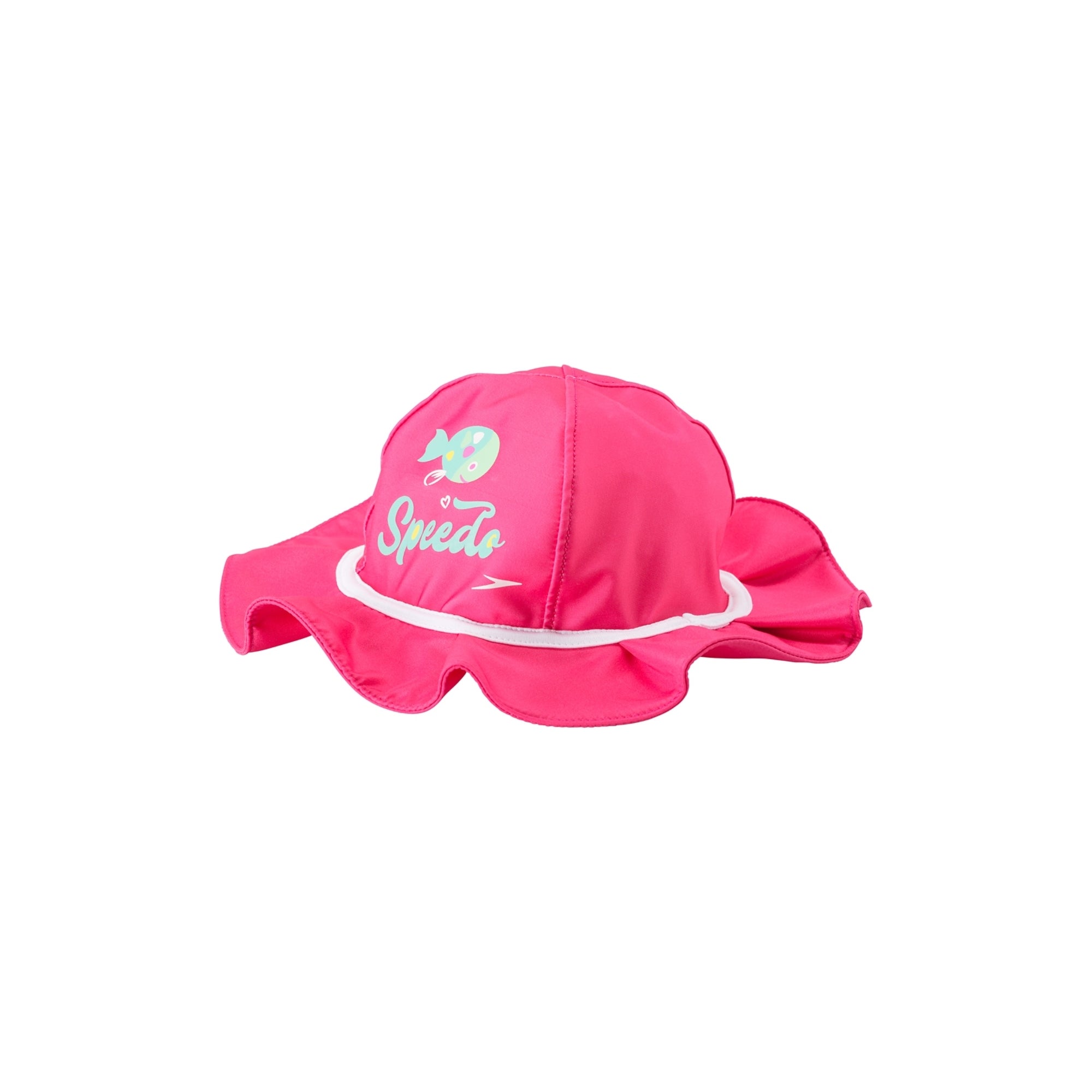 Speedo Unisex-child UV Bucket Hat Begin to Swim UPF 50,Bright Pink ...